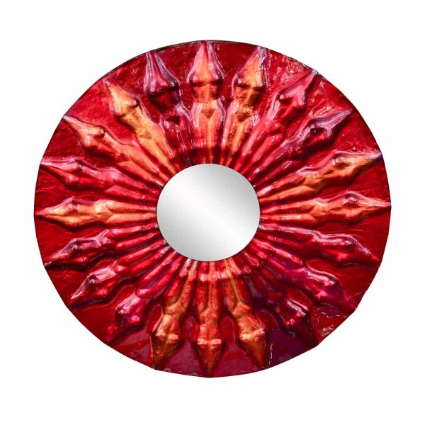 Massimiliano Luzzi Glass Art Mirror | The FM Gallery